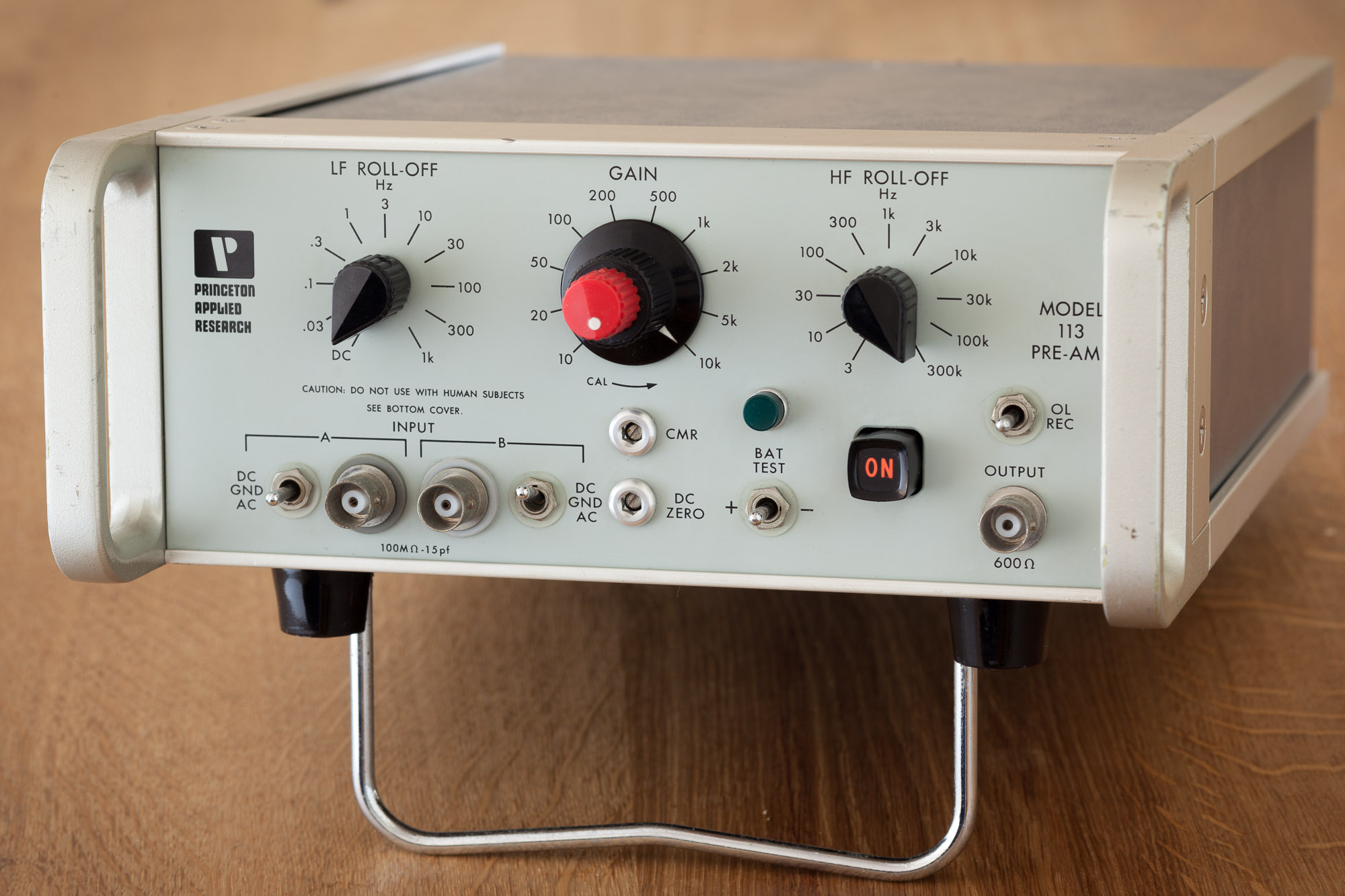 PAR model 113 meet voorversterker - Forum - Circuits Online