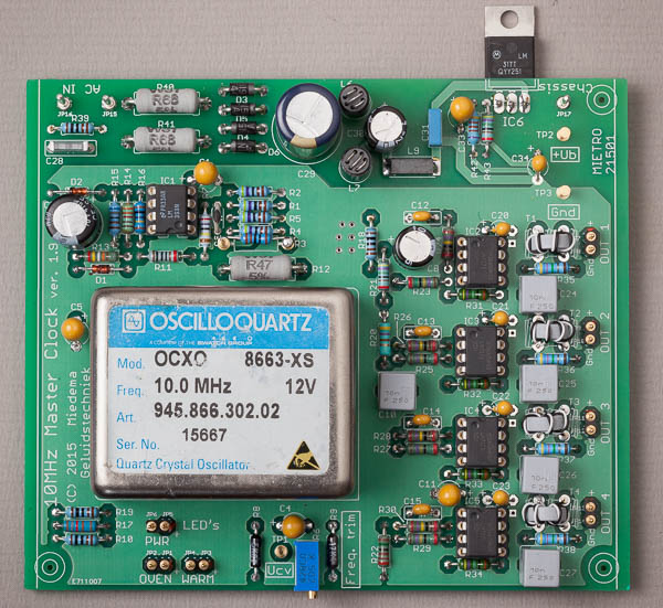 10MHz OCXO Master Clock nabouw topic - Forum - Circuits Online
